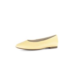 Gabor Fashion Elegante Ballerinas in gelb | Gr.: 42