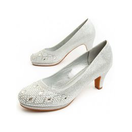 Montevita Pumps Unne68 in Silber | Gr.: 38