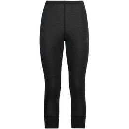 Odlo Leggings "Bl Bottom 3/4 Active Warm Eco" in Schwarz | Gr.: XS