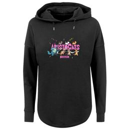F4NT4STIC Oversized Hoodie Disney Aristocats Coolcats in schwarz | Gr.: S