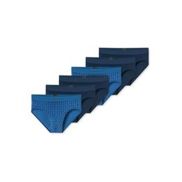 Schiesser Rio Slip / Unterhose 95/5 Cotton in Dunkelblau | Gr.: L