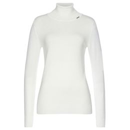 Bruno Banani Rollkragenpullover in wollwei&szlig; | Gr.: 48/50