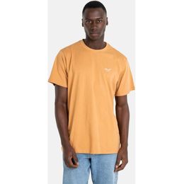 Reell T-Shirt "Staple Logo T-Shirt" in Orange | Gr.: M
