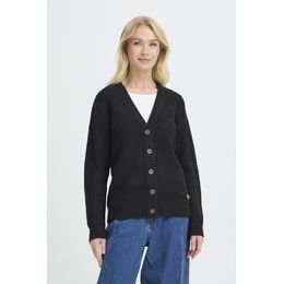 oxmo Strickjacke OXEDNA CARDIGAN in Schwarz | Gr.: L