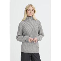 oxmo Rollkragenpullover OXEDNA ROLLNECK in Grau | Gr.: M