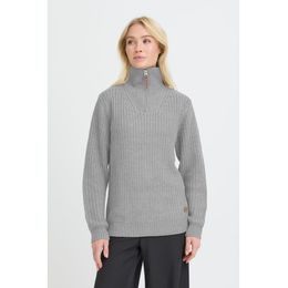 oxmo Troyer OXEDNA HALFZIP in Grau | Gr.: S