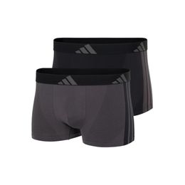 adidas Sportswear Retro Short / Pant Active Micro Stretch Seamless in Schwarz / grau | Gr.: XXL