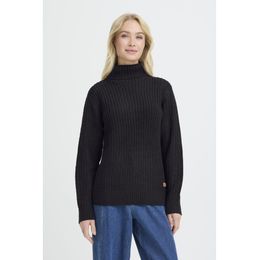 oxmo Rollkragenpullover OXEDNA ROLLNECK in Schwarz | Gr.: XL