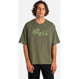 Reell T-Shirt "Patch T-Shirt" in Grün | Gr.: XL