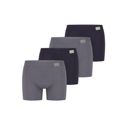 Sloggi Long Short / Pant men GO Natural in Grau / Dunkelblau | Gr.: L