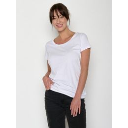 Greenbomb T-Shirt Basic in Weiß | Gr.: XXL