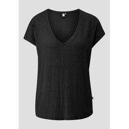 QS T-Shirt in 9999_schwarz | Gr.: XS