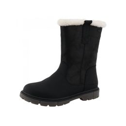 Tom Tailor Schaftstiefel in Schwarz | Gr.: 38