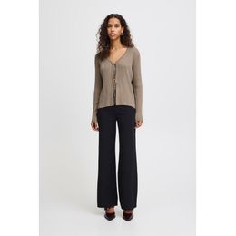 Ichi Strickjacke IHKALESSI Regular fit in Fungi | Gr.: S
