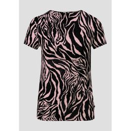 QS T-Shirt in 99A0_schwarz | Gr.: S
