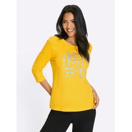Sieh an! 3/4-Arm-Shirt in sonnengelb | Gr.: 50