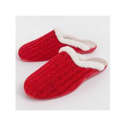 Montevita Hausschuhe Louslip in Rot | Gr.: 40