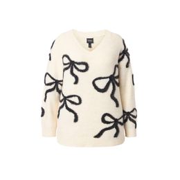 Ulla Popken Pullover in kreide | Gr.: 58-60