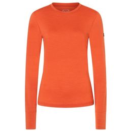 super.natural Merino Longsleeve W TUNDRA175 LS in rot | Gr.: XL