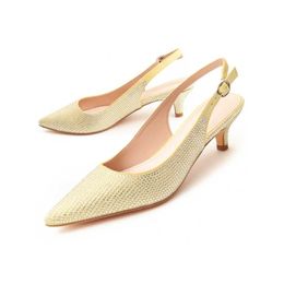 Montevita Pumps Heel Shoe Festshoe5 in Gr&uuml;n | Gr.: 39