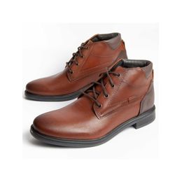 Purapiel Boots Wei&szlig;er Botiel8 in Braun | Gr.: 41