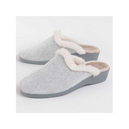 Montevita Hausschuhe Carlipper in Grau | Gr.: 38