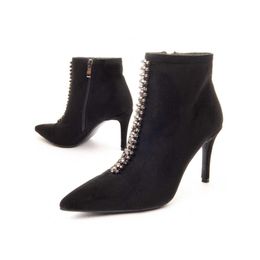 Montevita Boots etten mit Absatz, Pedrerint in Schwarz | Gr.: 36