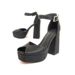 Montevita Pumps High Heel Schuh Sandant in Schwarz | Gr.: 38