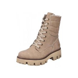 Rieker Schnürstiefel in Beige | Gr.: 39