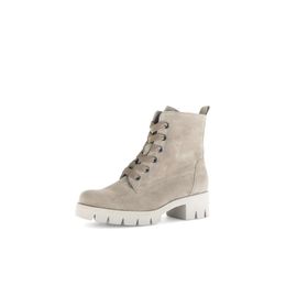 Gabor Fashion Schnürstiefeletten in beige | Gr.: 38,5