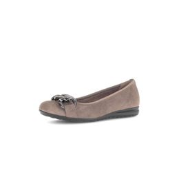 Gabor Comfort Sportliche Ballerinas in braun | Gr.: 40,5