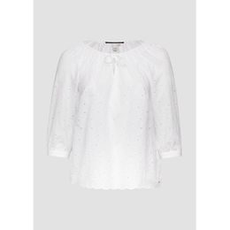 QS Bluse in 0100_weiß | Gr.: 48