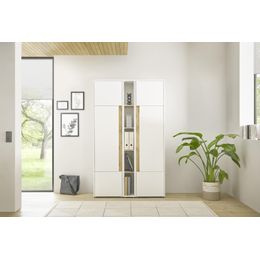 Büromöbel-Set Inosign "CiTY/GiRON", weiß, B:120cm H:200cm T:40cm, Arbeitsmöbel-Sets