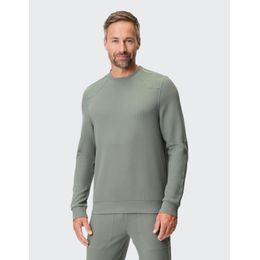 Sweatshirt Joy Sportswear "VINCENT", Herren, Gr. 52, grün (grape leaf), Obermaterial: 80% Polyester, 14% Lyocell, 6% Elasthan, Sweatshirts