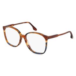 Victoria Beckham VB2615 Brille Unisex | Fassung: Vollrand, Quadratisch, Havanna Mehrfarbig