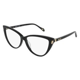Just Cavalli VJC126 Brille Damen | Fassung: Vollrand, Cat Eye, Schwarz Glänzend
