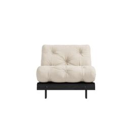 Karup Design Daybett »Daybett Roots Schlafsofa – Gästebett & Sofa aus FSC -Kiefer« Inkl. Futonmatratze, in mehreren Größen & Farben erhältlich Beige