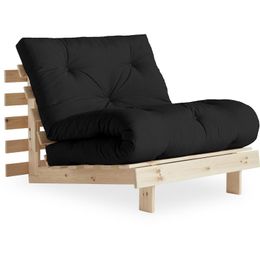 Karup Design Daybett »Daybett Roots Schlafsofa – Gästebett & Sofa aus FSC -Kiefer« Inkl. Futonmatratze, in mehreren Größen & Farben erhältlich Dark...