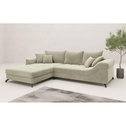 Ecksofa &raquo;Taylor, L-Form, wahlweise mit Kaltschaum&laquo; wahlweise mit Kaltschaum bis 140 kg pro Sitzplatz belastbar 90% Polyester / 10% Nylon