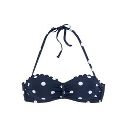 Lascana Bikini Top female Blue size 38