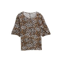 Tom Tailor Denim Bluse Damen Größe XL braun / schwarz / weiß