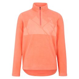 Ziener Sweatshirt »JONKI-Z midlayer junior« vibrant peach 128 128 Weiches, wärmendes Fleecematerial