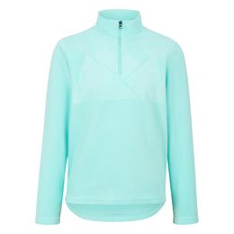 Ziener Sweatshirt »JONKI-Z midlayer junior« radiant lagoon 140 140 Weiches, wärmendes Fleecematerial