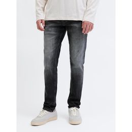 Jack & Jones JACK & JONES Slim-fit-Jeans »JJIGLENN JJCOOPER ST 335 BF« Black Denim 30 - Länge 32 Länge 32 30 Coole Jeans von Jack & Jones
