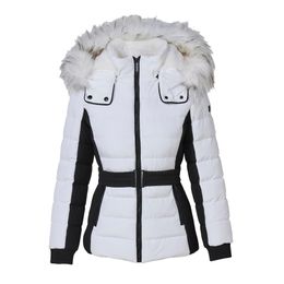 Koroshi Winter Jacket female White size S
