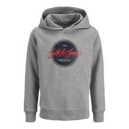 Jack & Jones JACK & JONES JUNIOR Kapuzensweatshirt &raquo;JJURBAN SWEAT HOOD JNR&laquo; Light Grey Melange 152 152 Sweater von Jack & Jones Junior