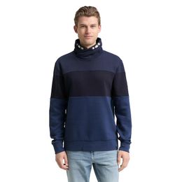 Tom Tailor Sweatshirt mit Logo Stickerei ocean blue M M Sweatshirt von Tom Tailor DENIM