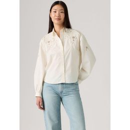Levi's LEVI'S Hemdbluse »JAMIE HOLIDAY SHI« mit Lochstickerei WHISPER WHITE M (38) M (38) Bluse von Levi's