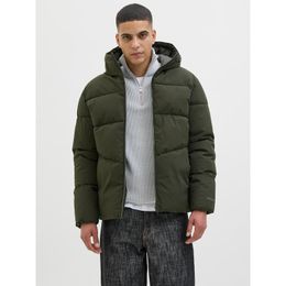 Jack & Jones Jack & Jones Damen Steppjacke &raquo;JJGLOBAL PUFFER JACKET&laquo; mit Kapuze gr&uuml;n XS