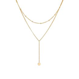 Elli Necklace 'Layer' female Gold size 45